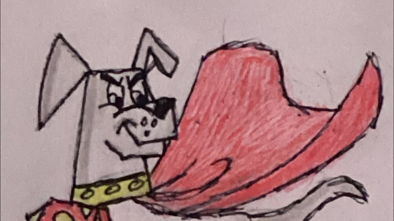 Krypto the superdog drawn classic for you all - YouTube