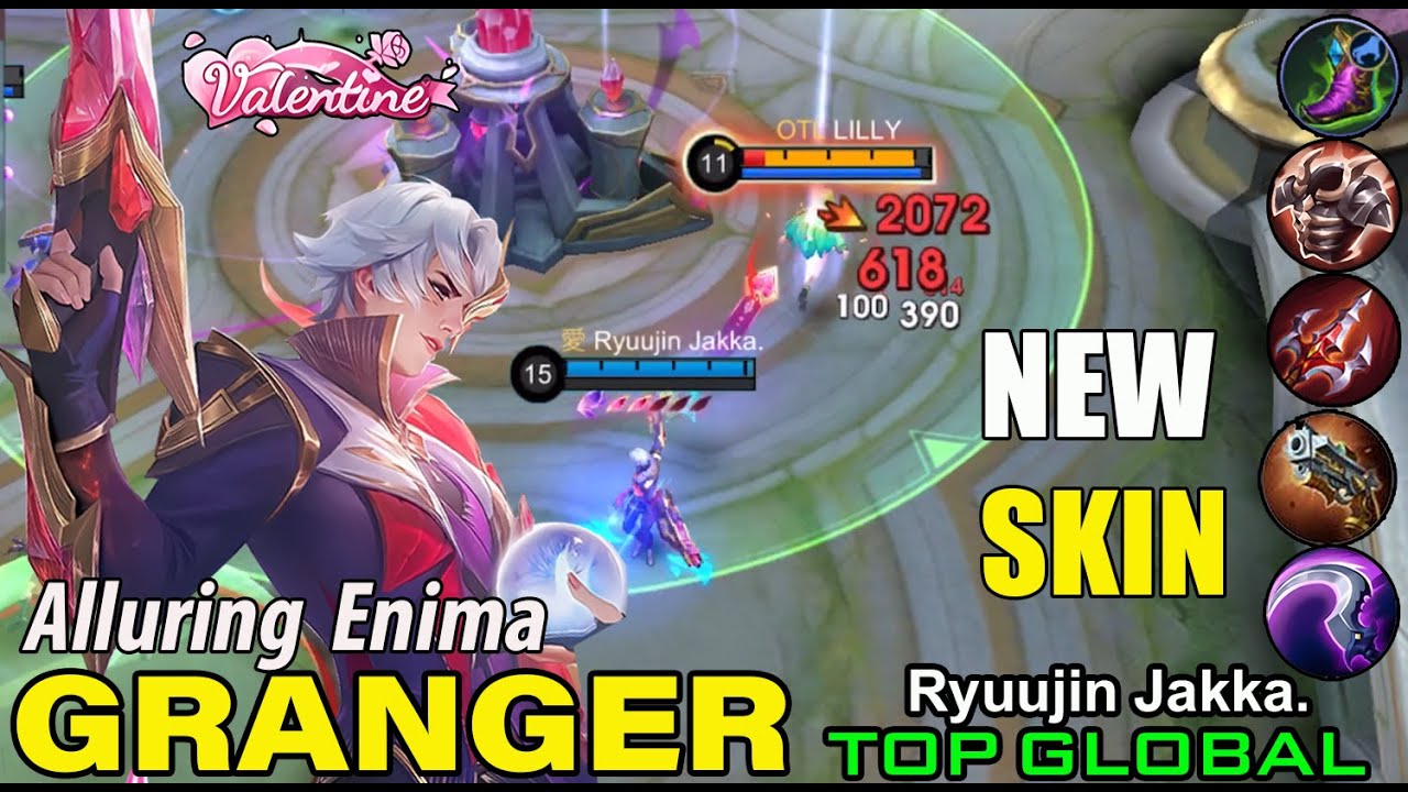 Alluring Enigma Granger New Valentine Skin - Top Global Granger By ...