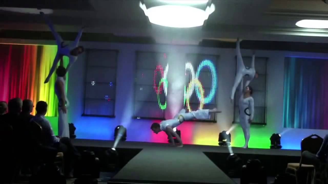 Acrobatic Team Performance - YouTube