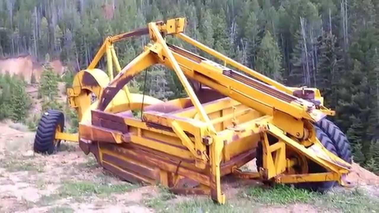 Abandoned Mining Pull Scraper - YouTube
