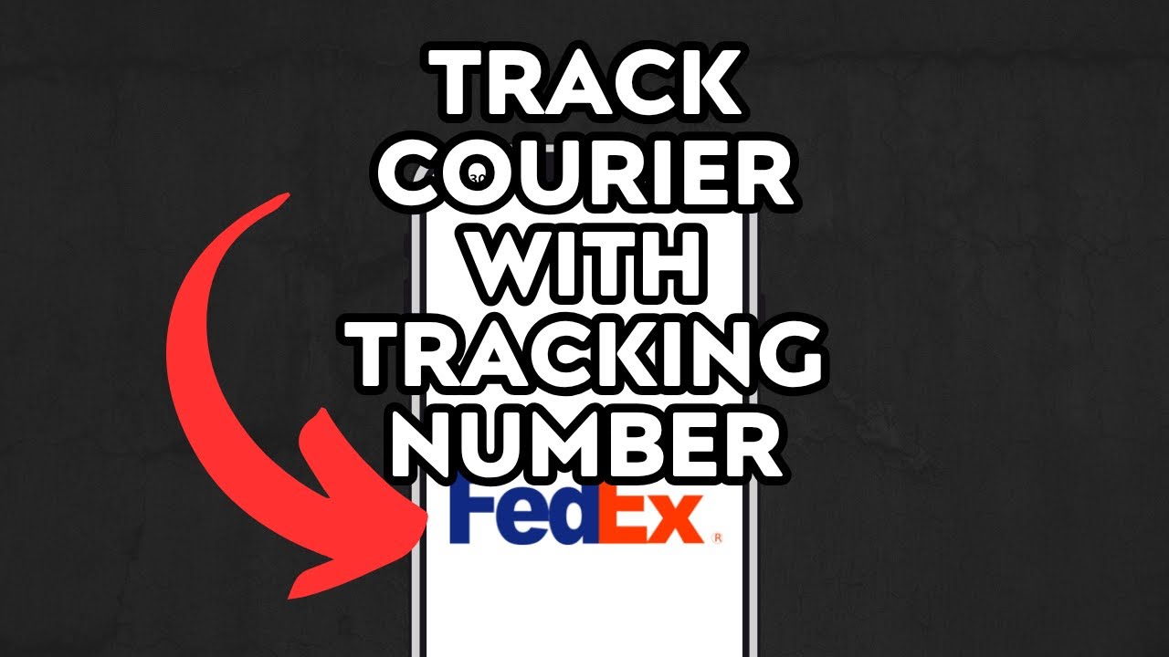 NEW! How To Track Fedex Courier With Tracking Number - YouTube