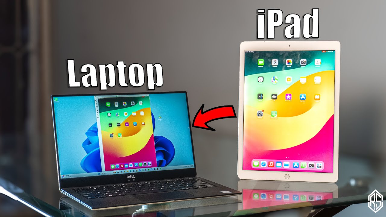 How to Screen Mirroring iPad Screen to Windows Laptop | Wireless iPad ...