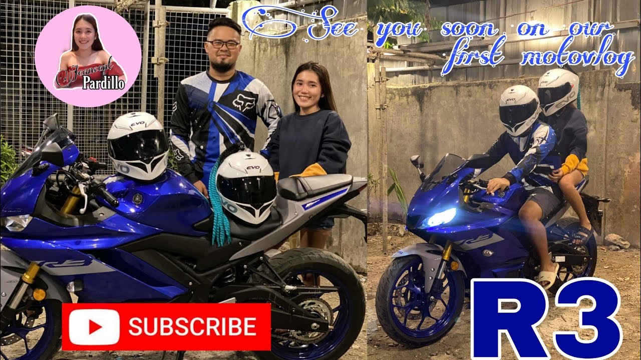 MOTOVLOG WITH THE NEW BABY YAMAHA R3 | YAMAHA R3 | Jeancent Pardillo - YouTube