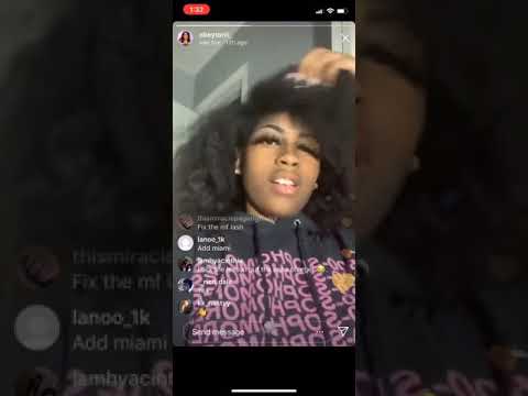 ObeyTONI gets ON LIVE W/Miamidakid 9/2 ❤️💋😍