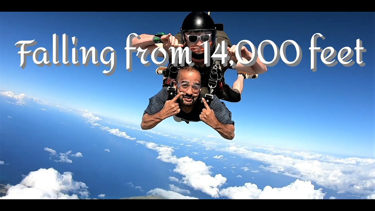 First Skydiving | Pacific Skydiving Center in Oahu, Hawaii - YouTube