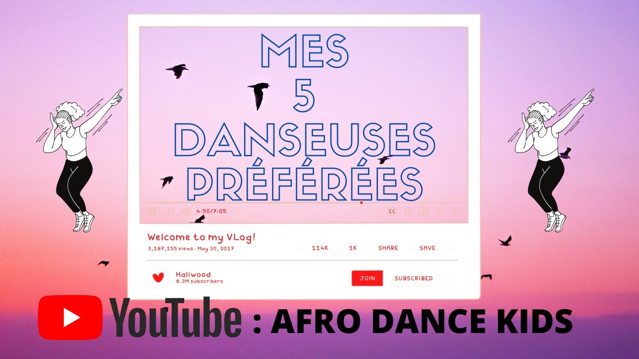 5 DANSEUSE AFRO PREFERER - YouTube