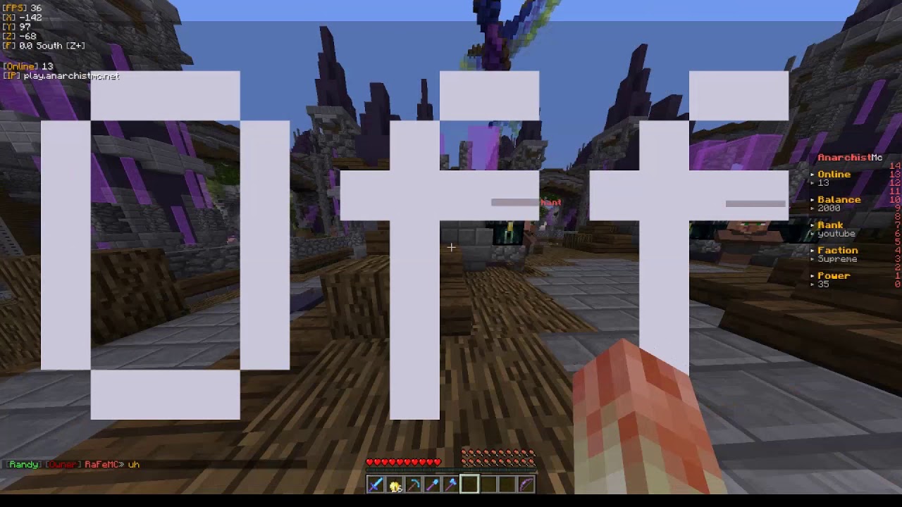 New Minecraft Server Join Now Anarchistmc Youtube
