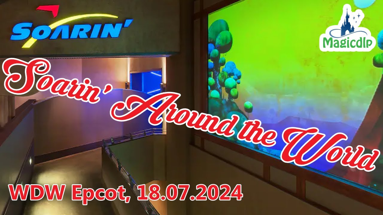 Soarin' Around the World im Epcot Florida - YouTube