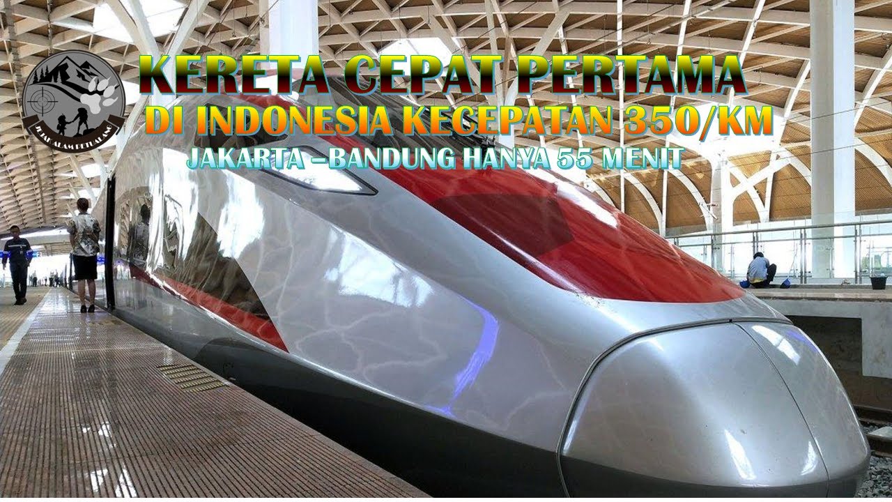 NAIK KERETA CEPAT JAKARTA-BANDUNG TEMBUS 351KM/JAM!! - YouTube