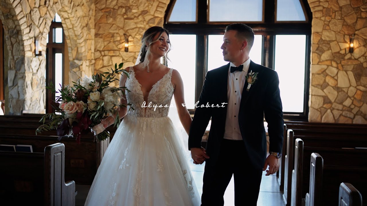Alyssa & Robert Wedding Highlight | The Cliffs at Glassy Chapel ...