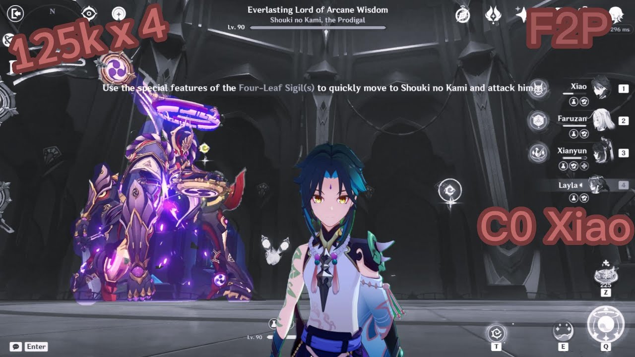 F2P Xiao Damage Showcase - YouTube