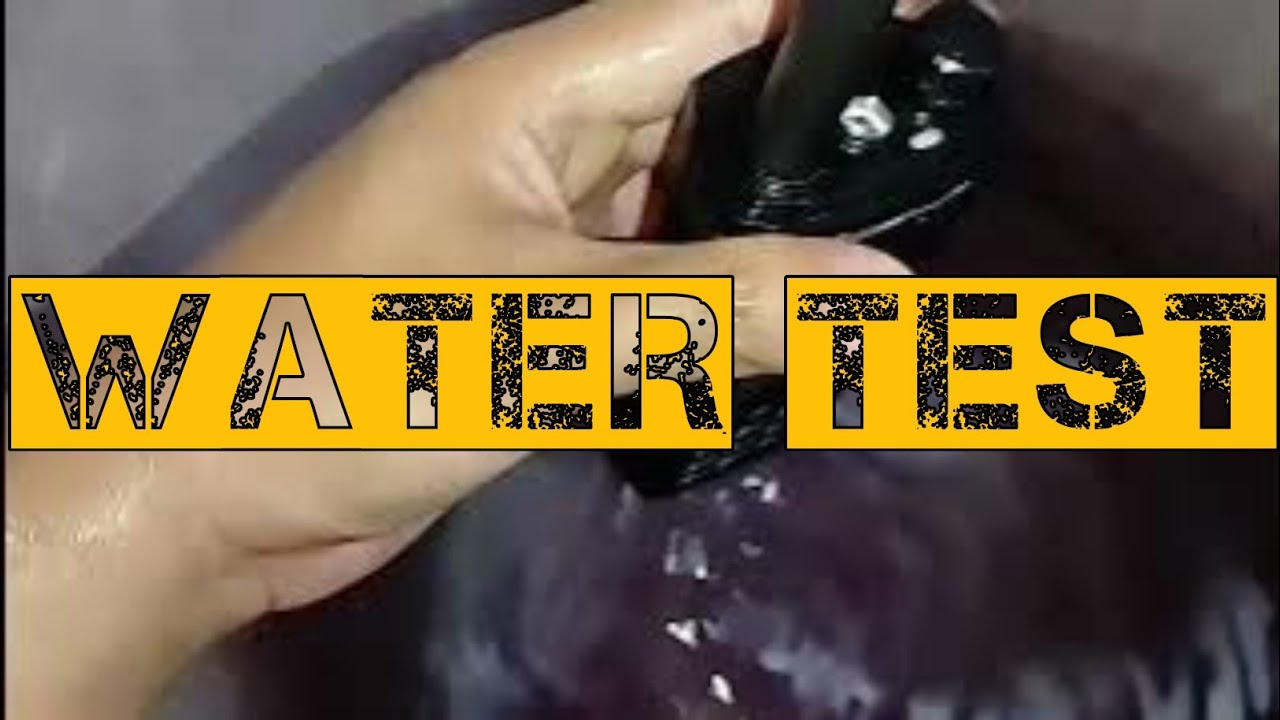 CIGNUS UVR-10 WATER TEST - YouTube