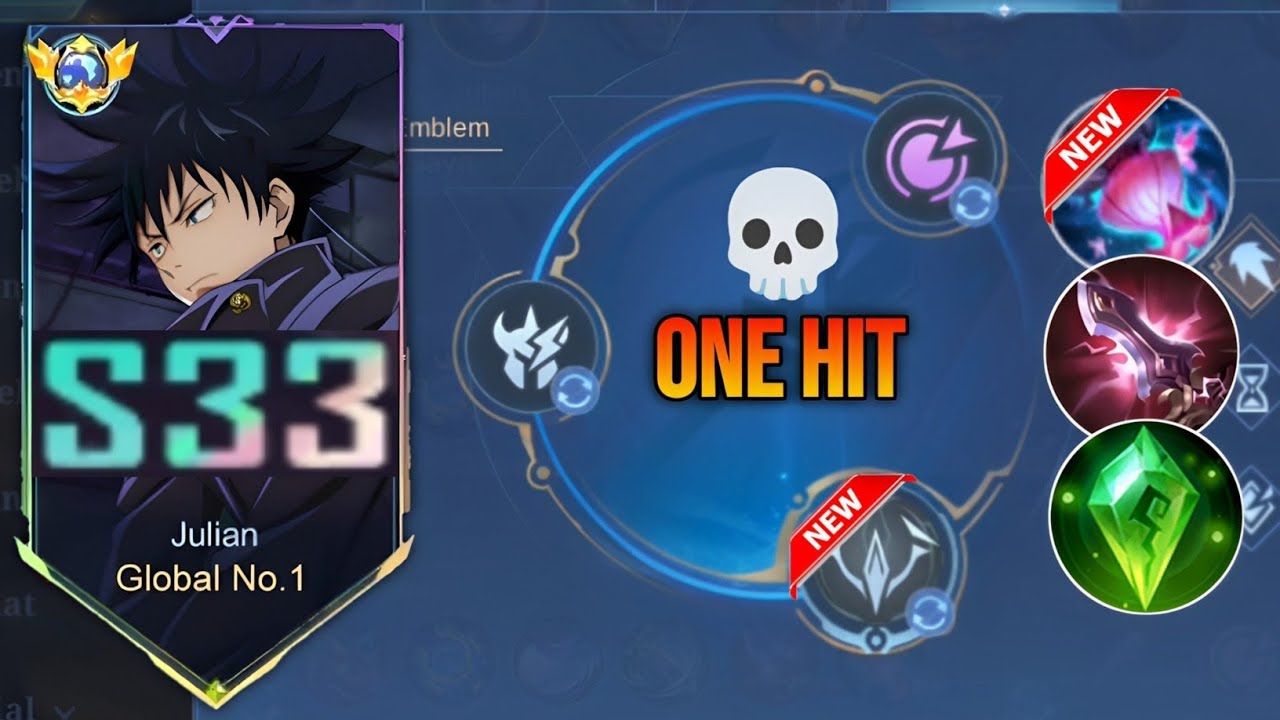 FINALLY! JULIAN NEW BEST BUILD AND EMBLEM FOR SOLO RANKED IS HERE💀 ...