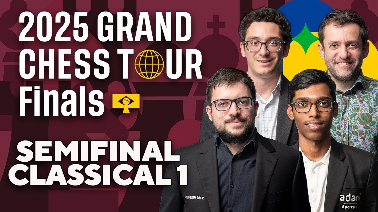 Grand Chess Tour 2025 Finals | Day - 1 | ft. Levon, Pragg, Fabi and MVL ...