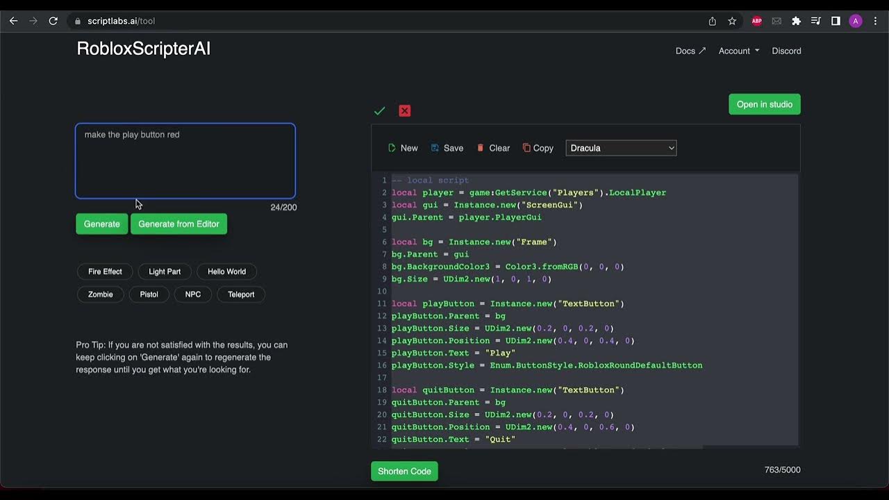 Where to place GUI Generated Roblox Scripts in Studio - YouTube