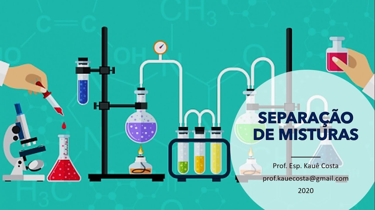 Técnicas de separação de misturas - YouTube