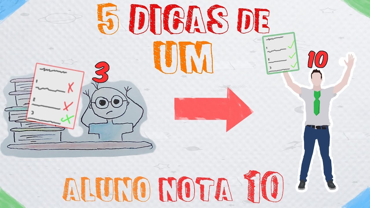 Como TIRAR 10 nas PROVAS? | 5 DICAS - YouTube