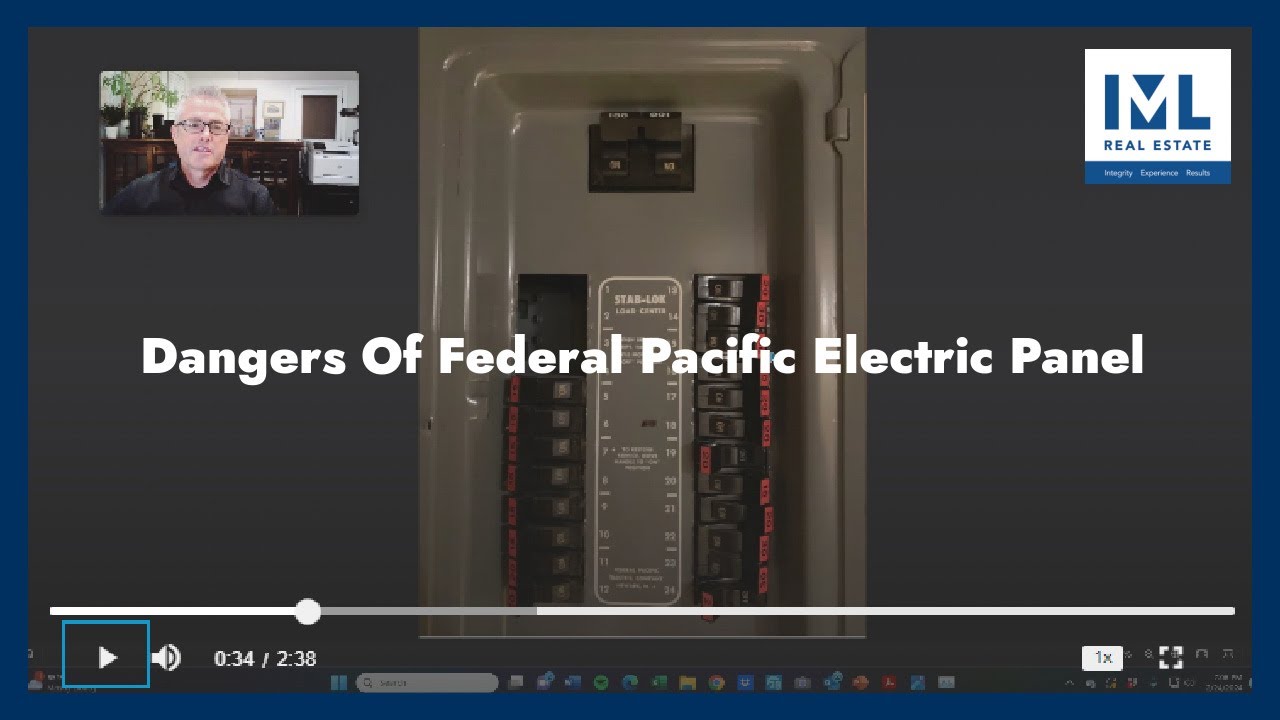 Dangers Of Federal Pacific Electric Panel - YouTube