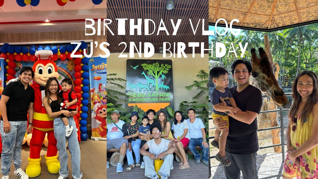 SARAH'S DIARY 👑 | ZANE JACKSON 2ND BIRTHDAY CELEBRATION JOLLIBEE PARTY ...