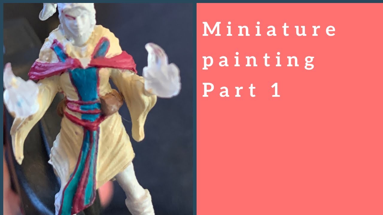 DND miniature painting part 1 - YouTube