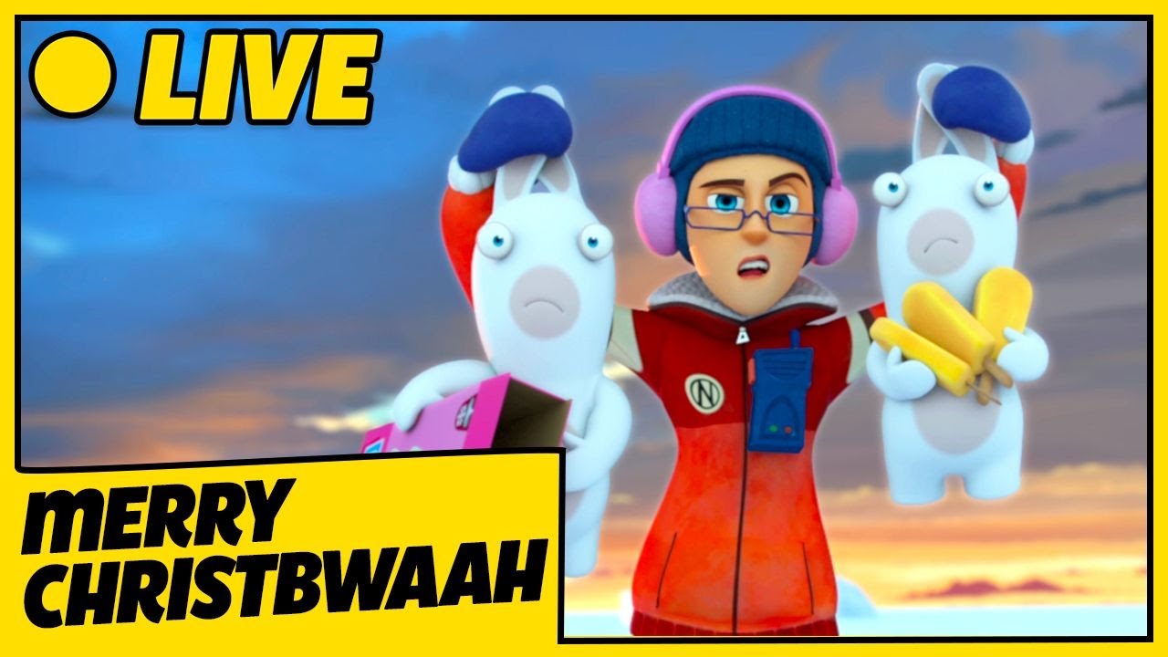 [LIVE 🔴] MERRY CHRISTBWAAAH! 🎅 | Rabbids Invasion Christmas Edition ...