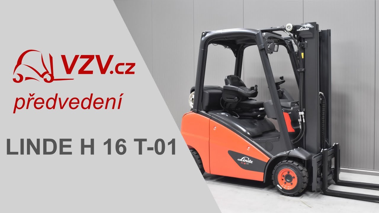 49286 - LINDE H 16 T-01 - LPG WWW.VZV.CZ - YouTube