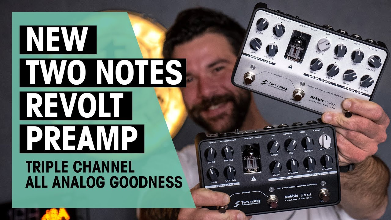 NEW Two Notes ReVolt Guitar & Bass | Gear Check | Thomann - YouTube