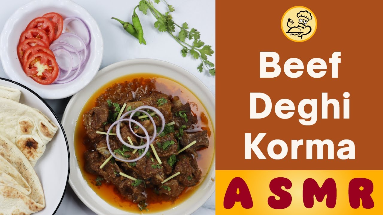 Beef Deghi Korma Recipe | Traditional Authentic Korma | Baba Food ASMR ...