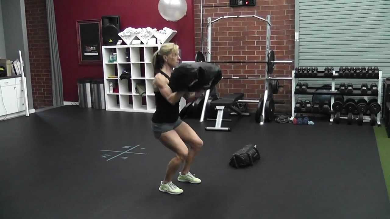 Ultimate Sandbag Power Clean - YouTube