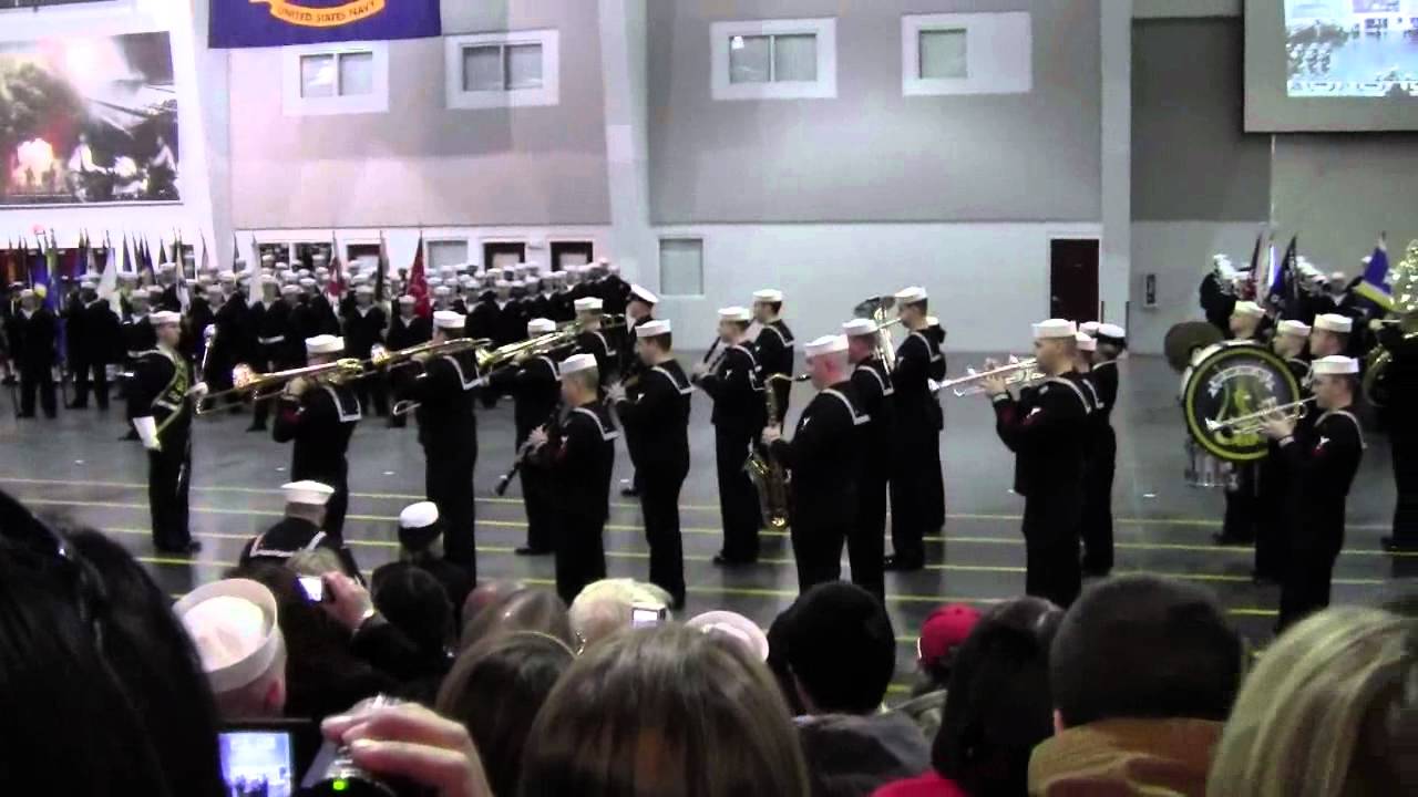 Reed's Navy Basic Training Graduation Ceremony(2/2) - YouTube