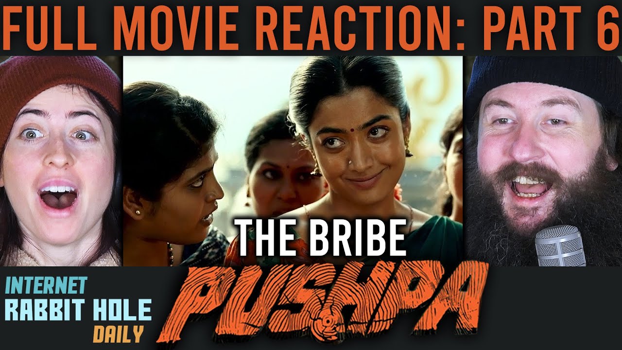 PUSHPA: The Rise | TELUGU | The Bribe Scene | FULL MOVIE REACTION ...