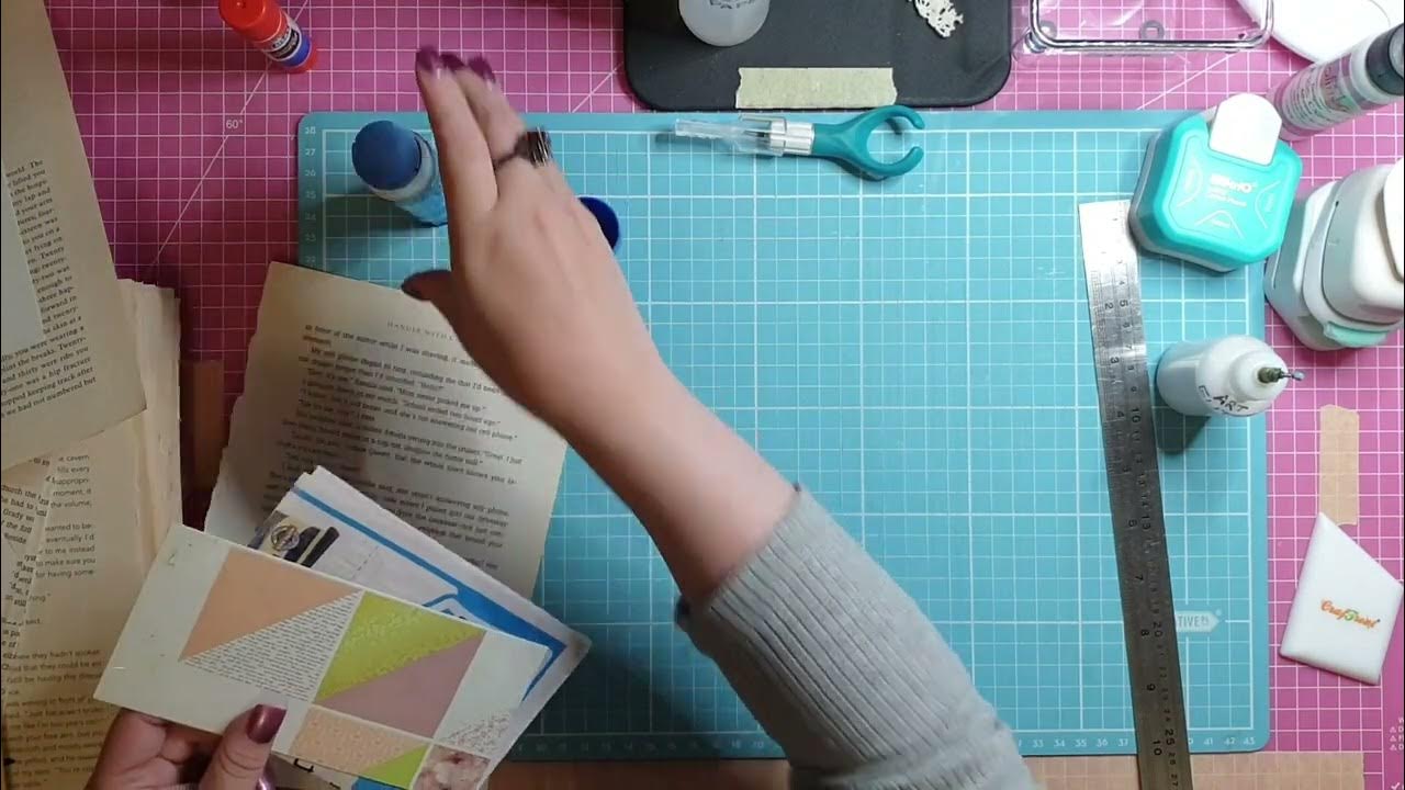 Beginner Tutorial/ Easy Book Page Pocket Series/ Part 1 Pocket Tags - YouTube