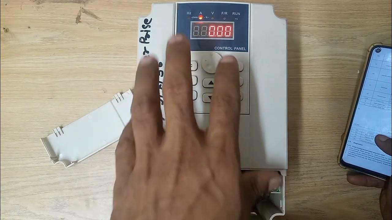 BEST VFD FC300 | CNC VFD Fault Alarm Solutions | - YouTube