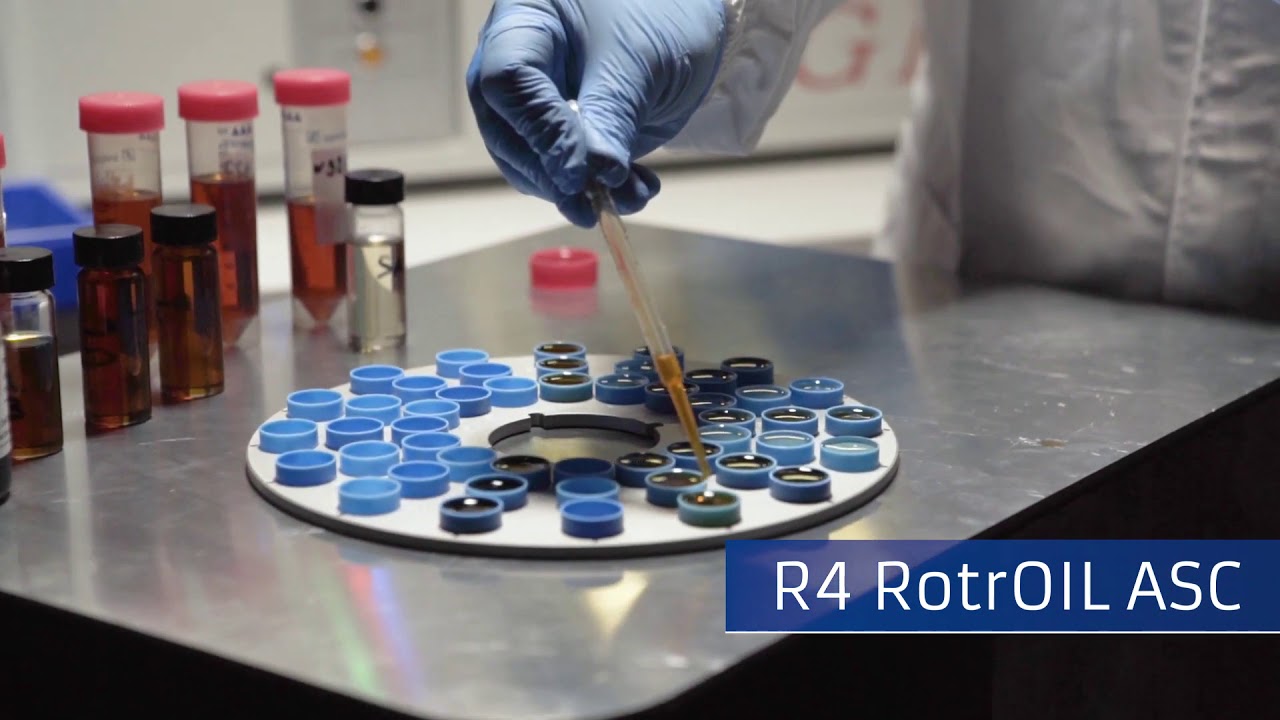 GNR s.r.l - R4 RotrOil OTOMATİK NUMUNE DEĞİŞTİRME - YouTube