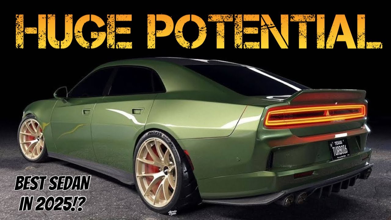 THE 4 DOOR 2025 DODGE CHARGER SIX PACK WILL BE THE BEST LOOKING SEDAN ...