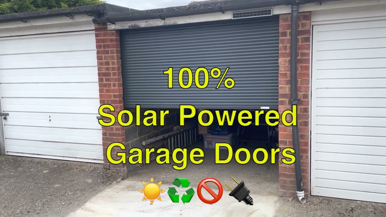 ☀️ Revolutionary Solar Garage Door: Seamless 🛠️ Install by SBI Ltd in ...