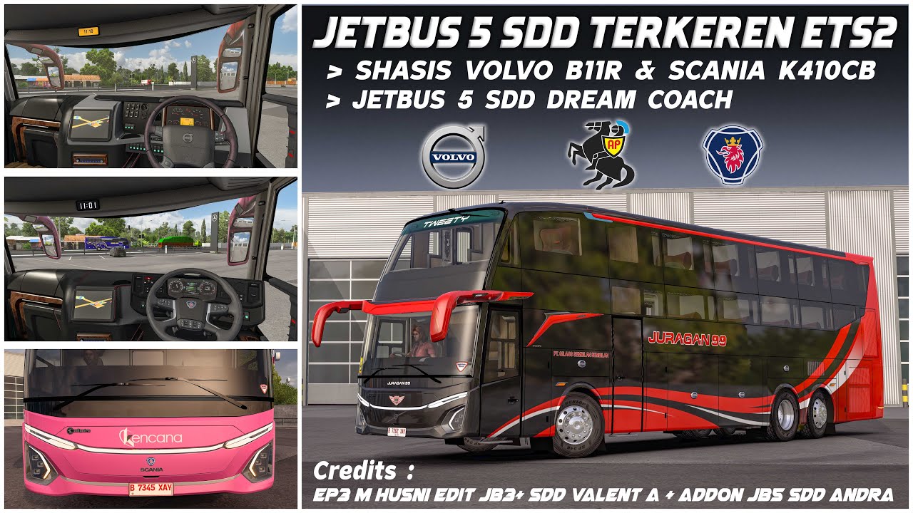 KECE PARAH JETBUS 5 SDD 🔥 Review Jetbus 5 sdd biasa dan Dream coach ...