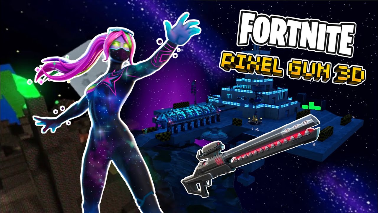 PIXEL GUN 3D Space Station in FORTNITE! (Team Fight) | Fortnite ...