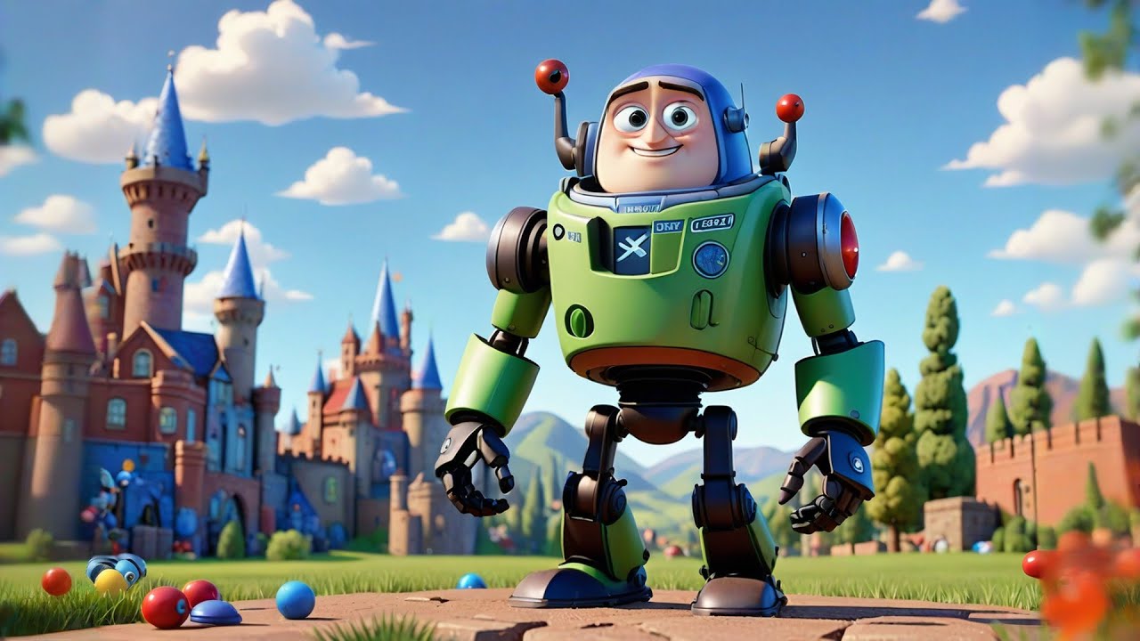 The Robot That Built a Castle 🤖🏰 | Nursery Rhyme for Kids - YouTube