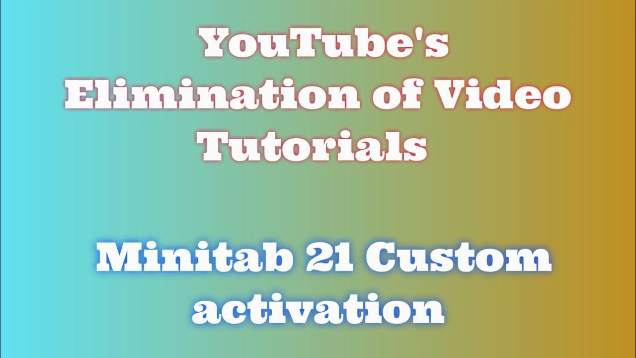 How to Install and Download & Minitab 21 2024 & Step-by-Step Tutorial Minitab 21 - YouTube