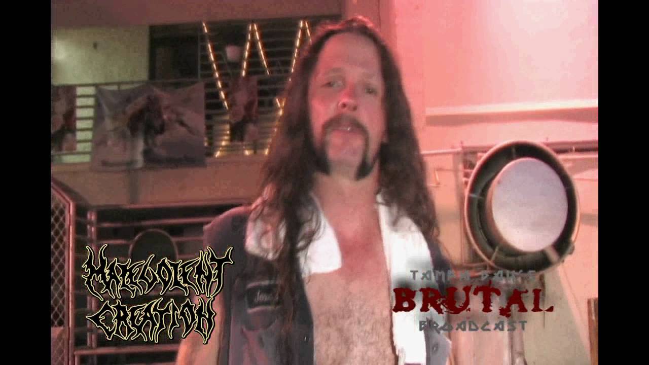 Brett Hoffman of Malevolent Creation doing Show ID for TB Brutal ...