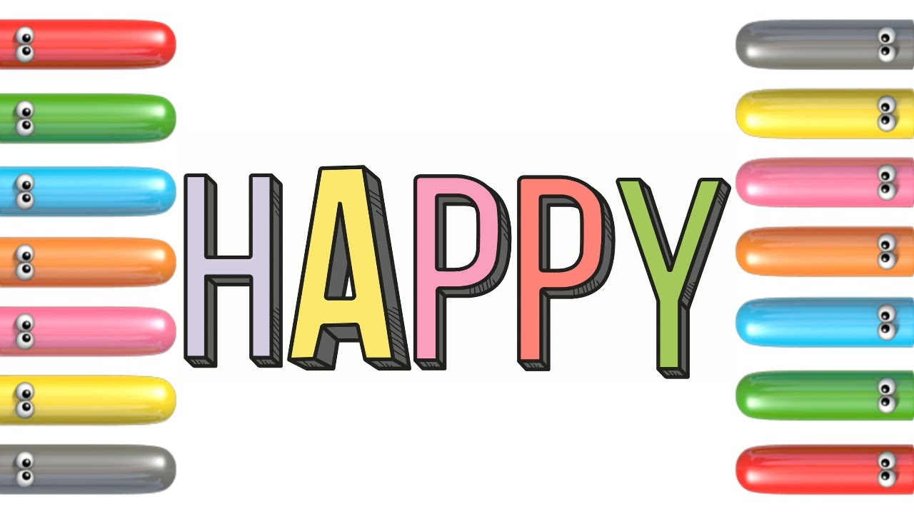 Draw Happiness Quick and Easy! - YouTube