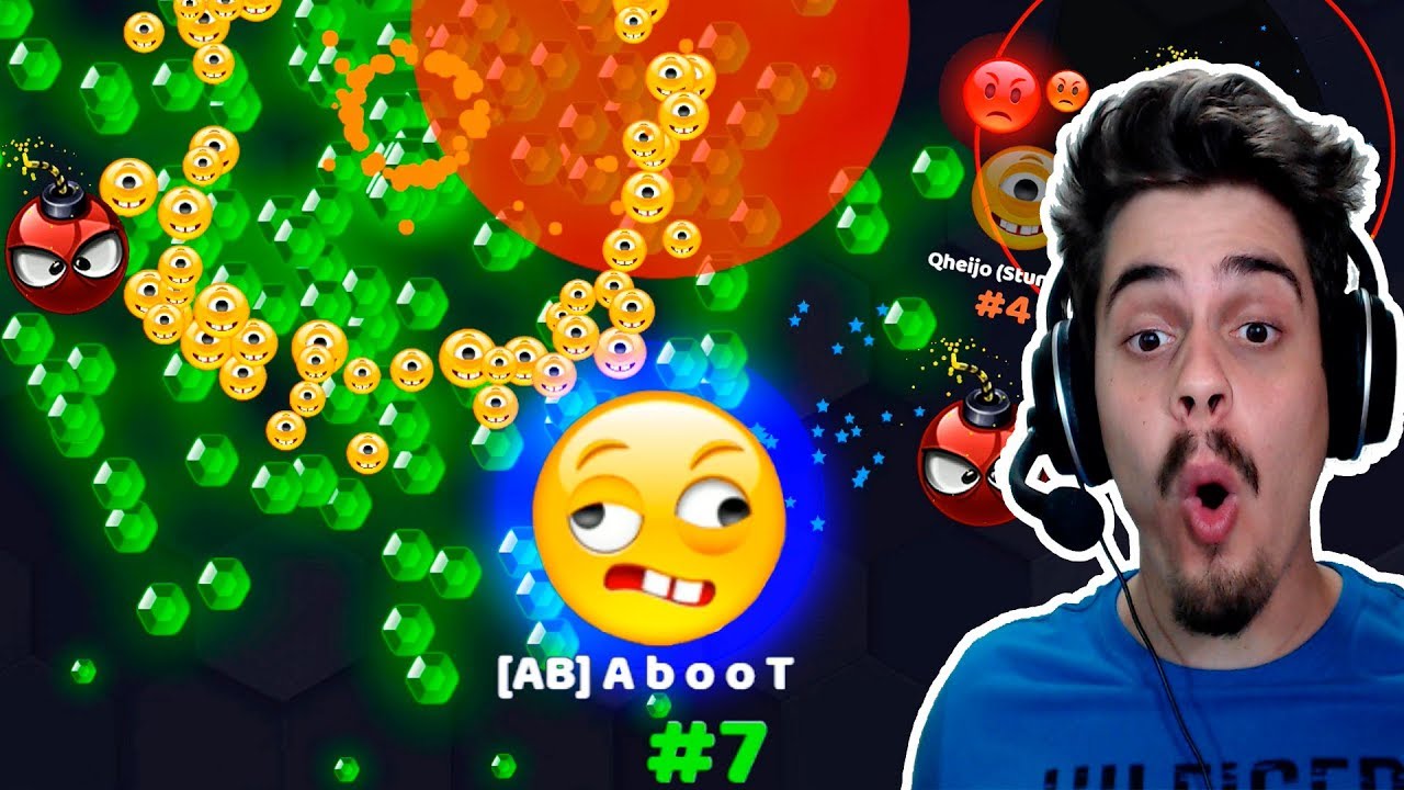 Bomby.io - BATALHA DE EMOJIS (Agario + Bomberman) ‹ AbooT › - YouTube