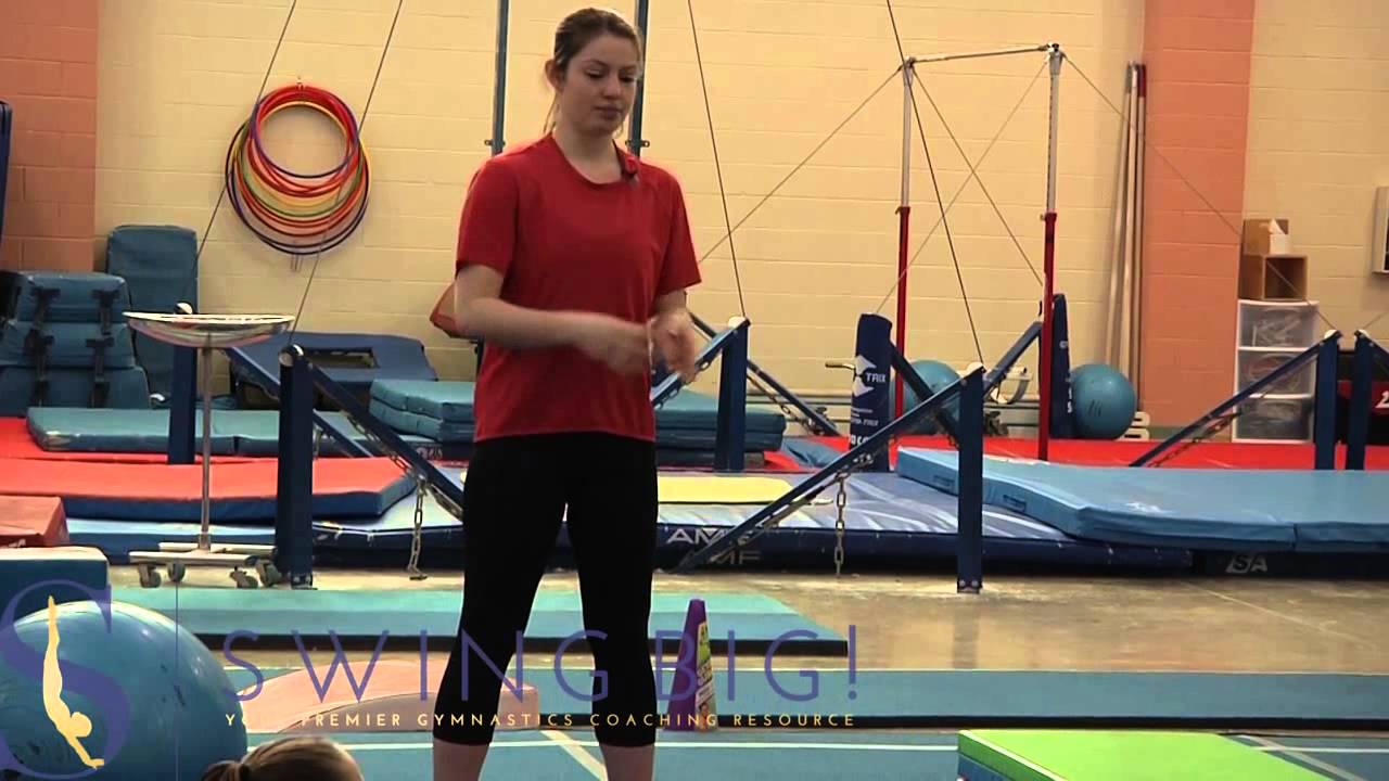 Beginning Back Tumbling Preview - YouTube