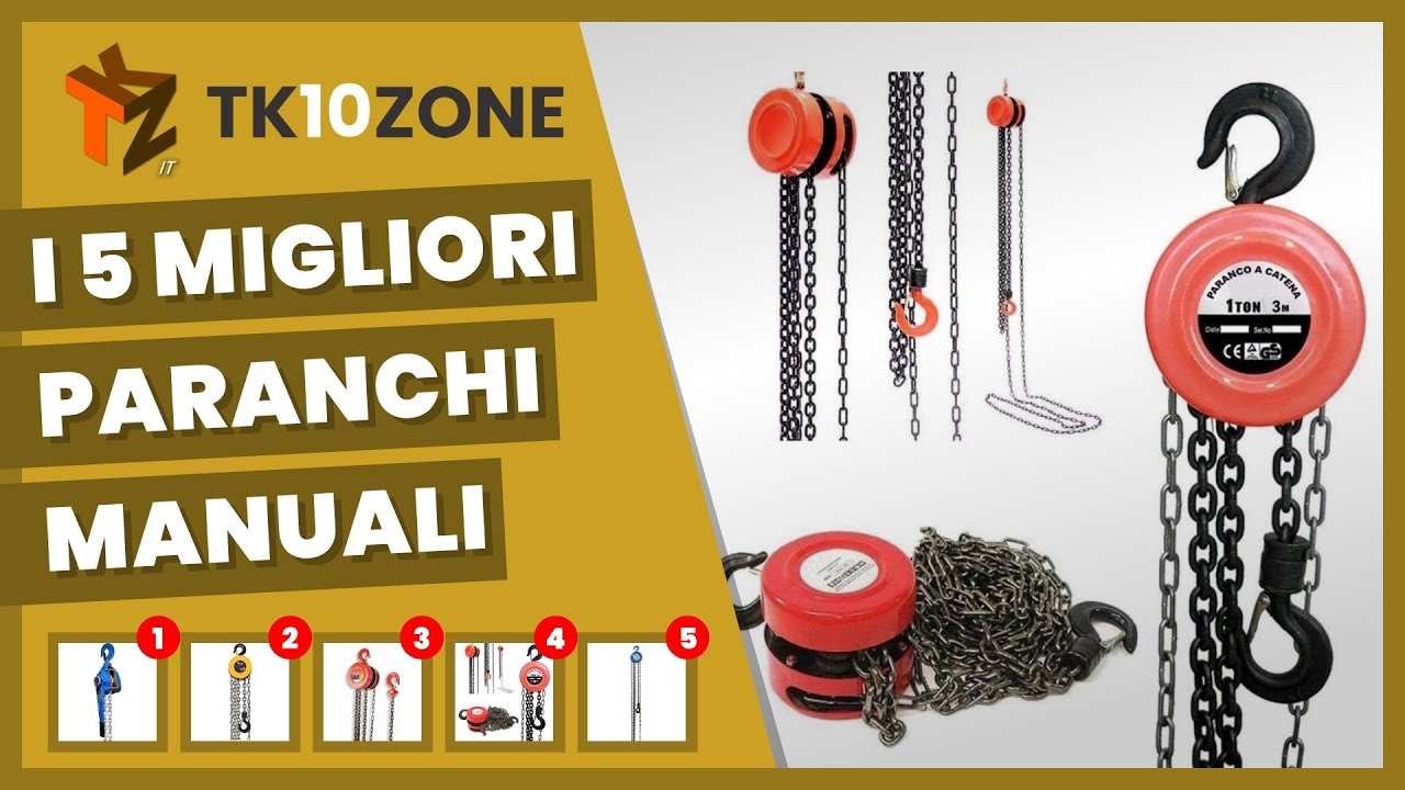 I 5 migliori paranchi manuali - YouTube