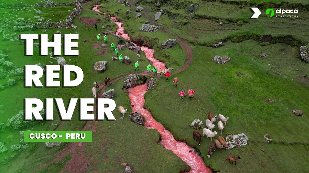 Did you know there's a red river in Cusco, Peru? - YouTube