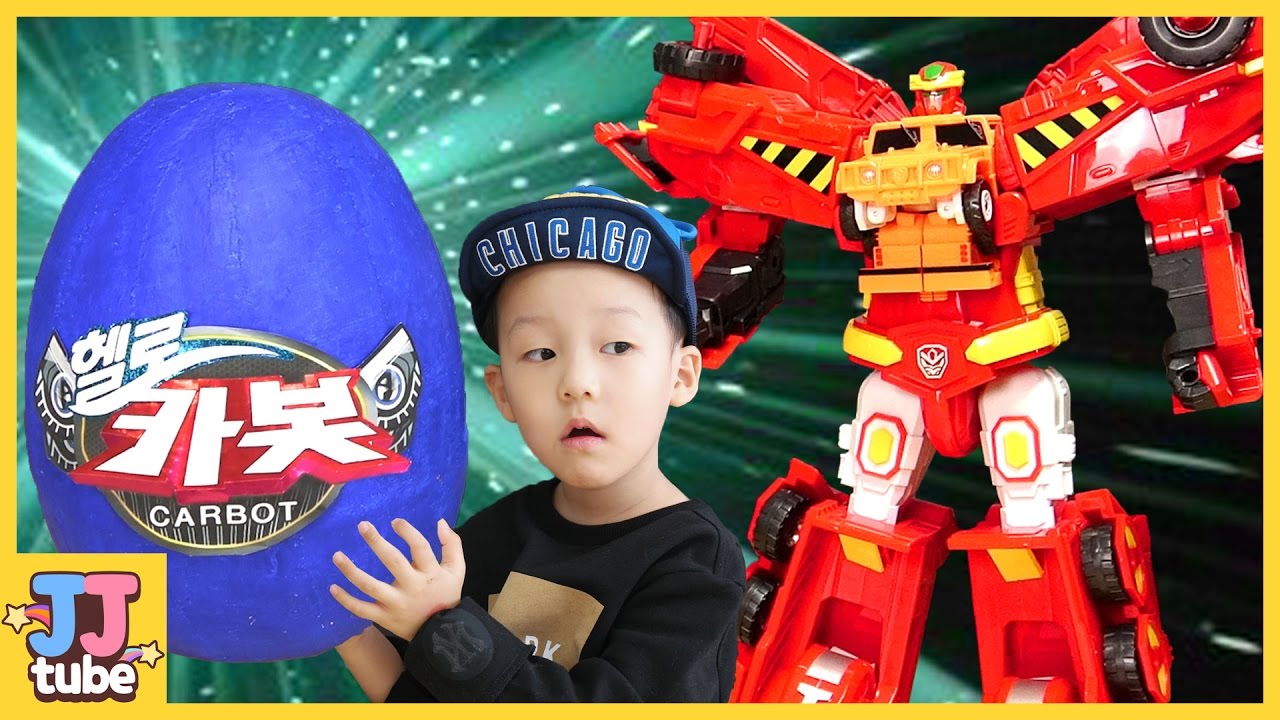 헬로 카봇 시즌5 프라우드제트 개봉 스타블래스터와 합체 하이퍼빌디언 장난감 놀이 Hellocarbot Transformer