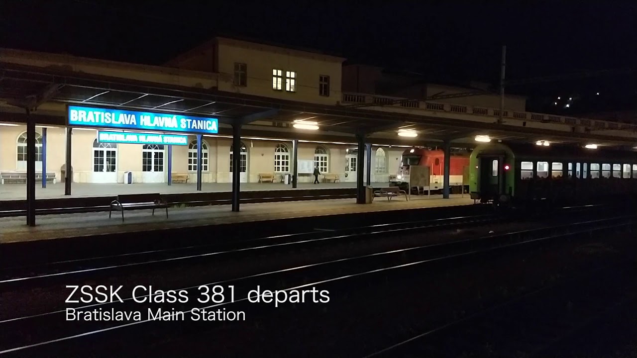 Slovak Railways - ZSSK Class 381 - YouTube
