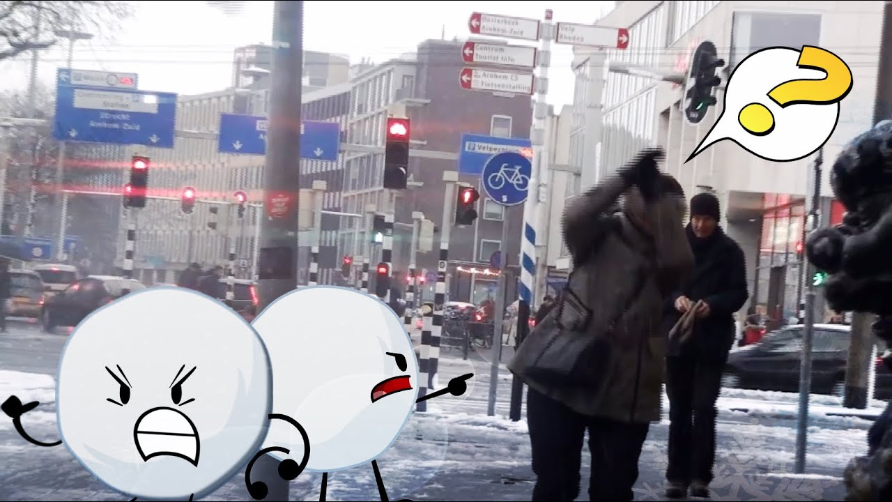 SNOWBALL PRANK! - YouTube