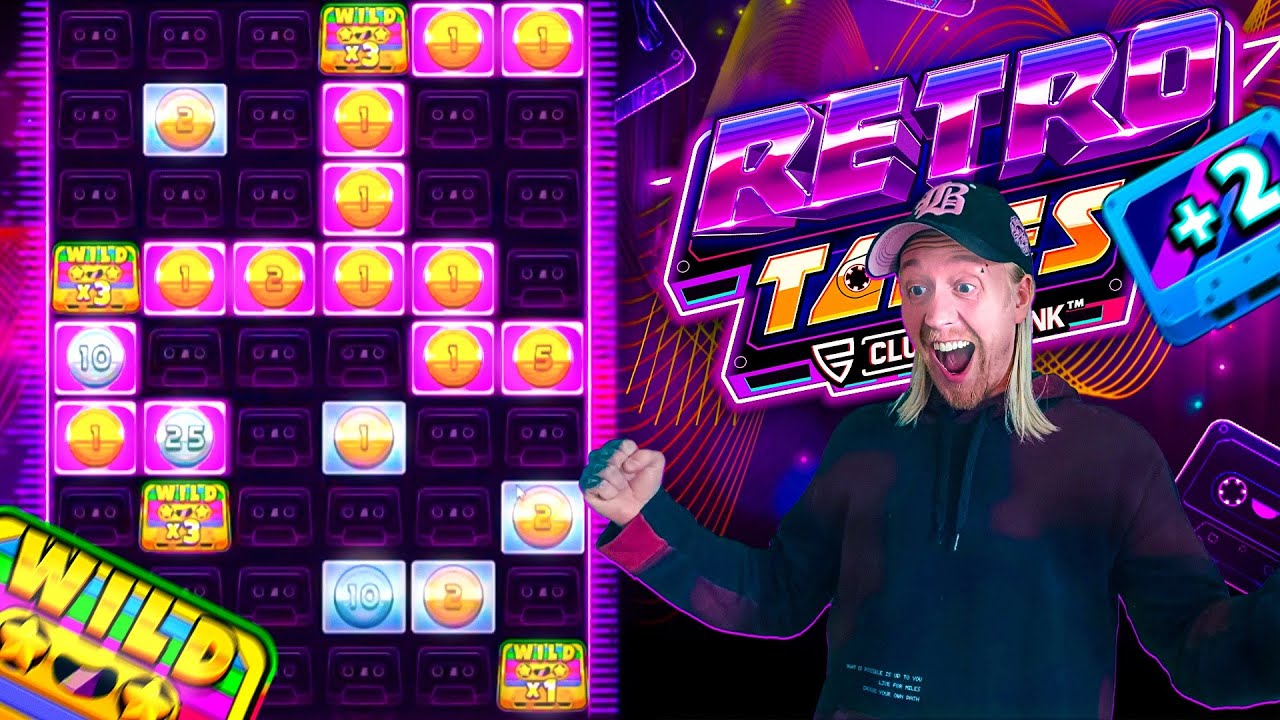 💥 RETRO TAPES! High Stakes Bonus Buy! - BIG WIN! - Online Slots! - YouTube